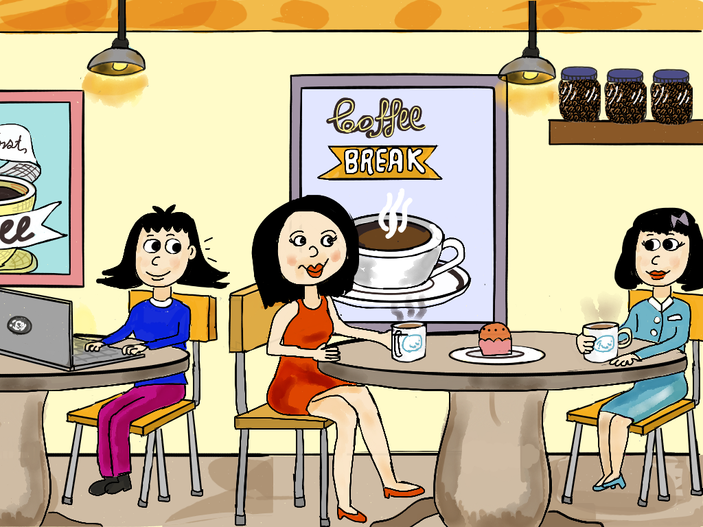 How I learn Korean these days [Cartoon] – Diya on Korea
